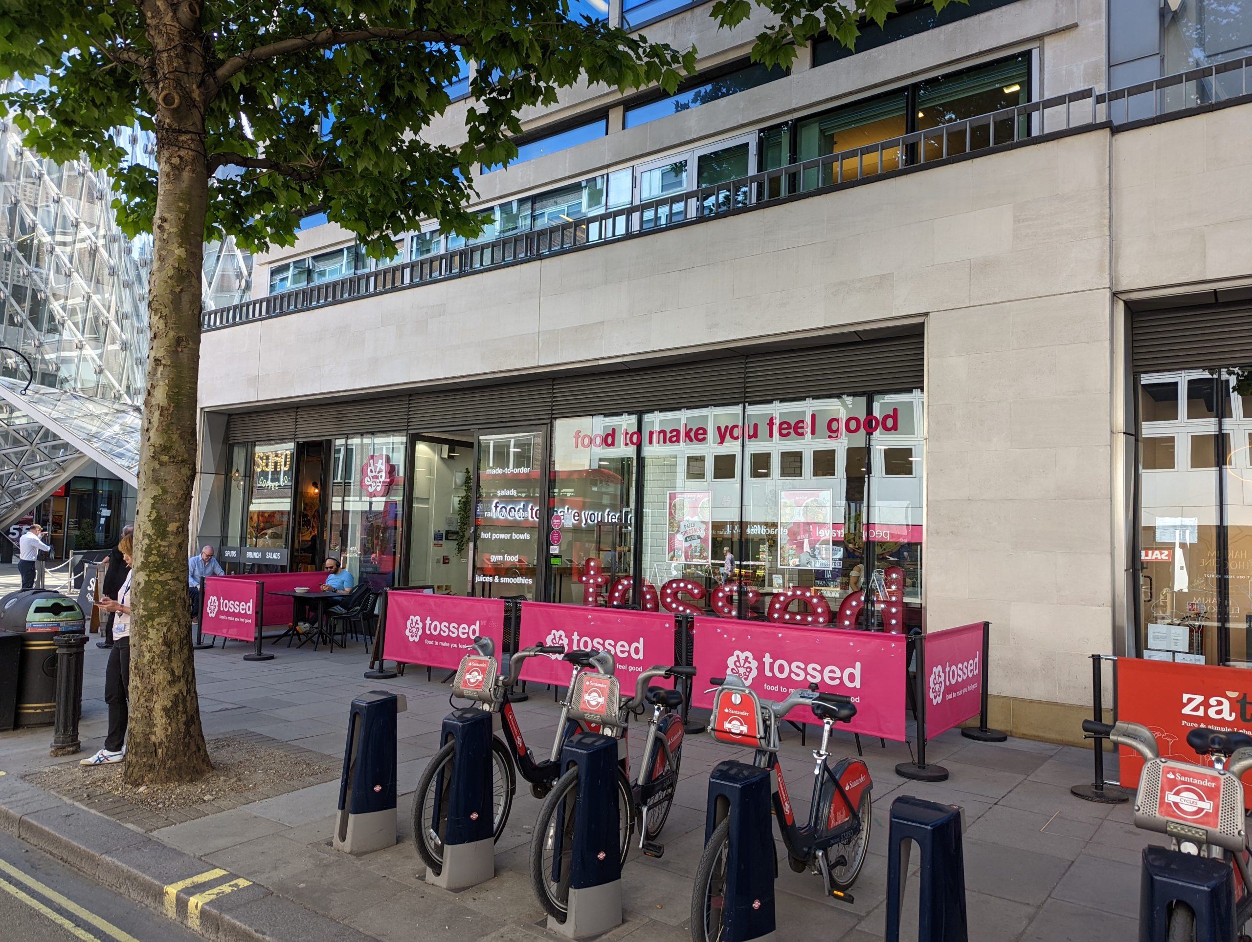 Baker Street - Healthy Breakfast & Lunch To Go at Tossed - London